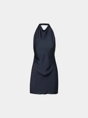 Aritzia | Dresses | Nwt Ten Audience Satin Mini Halter Dress | Poshmark